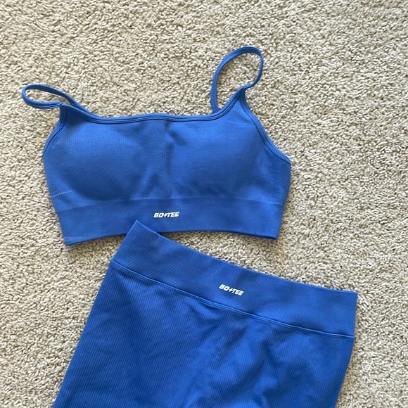Oh Polly | Pants & Jumpsuits | Bo And Tee Workout Set | Poshmark